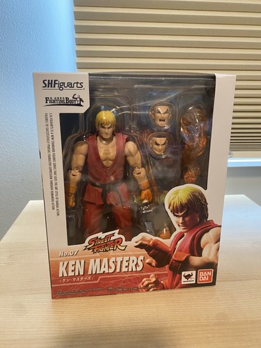 SH Figuarts Street Fighter Ken Masters 007 Tamashii Nations Bandai Open ...