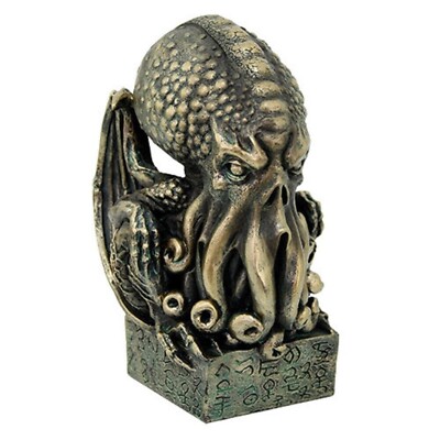 Cthulhu Bust Statue Figurine Collectible Monster Kraken Lovecraft 6.75 ...