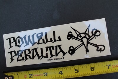 Powell Peralta Rat Bones 80's Clear Black OG Z54C Vintage Skateboarding ...
