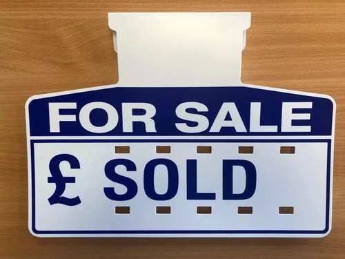 Car For Sale Sales Signs/Price Boards, PLUS Numbers Display (Blue) (1 ...