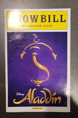 Aladdin Broadway Poster