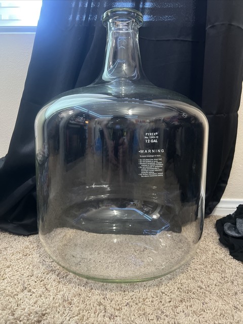 PYREX 1595-12 Carboy Shaped Solution Bottle - Clear, 45.5 L for sale ...