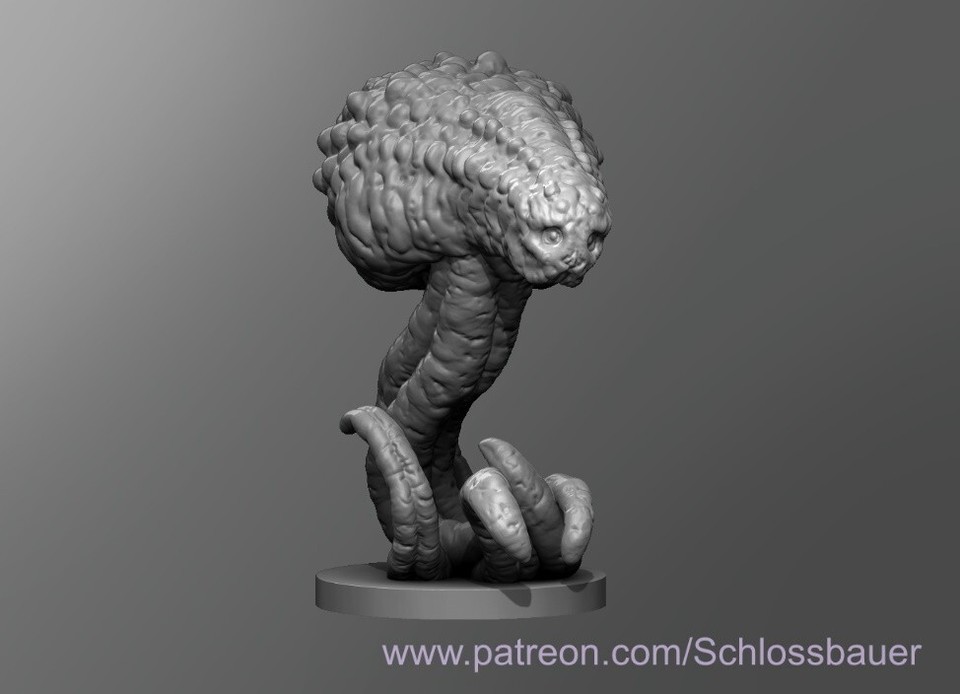 Quatoid Demon Monster Manual 28mm Scale DND D&D Tabletop Miniature | eBay