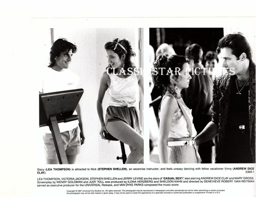 C588 Andrew Dice Clay Stephen Shellen Lea Thompson Casual Sex? 1987 ...