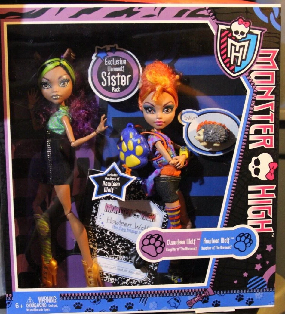 Howleen Wolf And Clawdeen Wolf