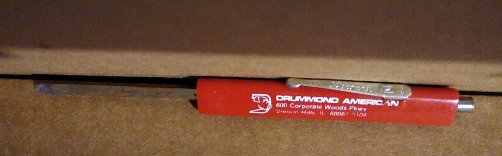 Drummond American Vernon Hills Alexander Pocket Screwdriver Red ...