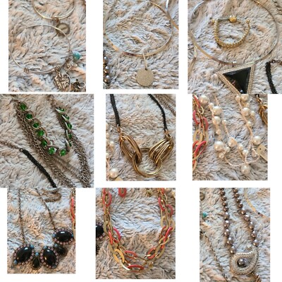 Signed jewelry lot of 12 pieces pre owned | eBay