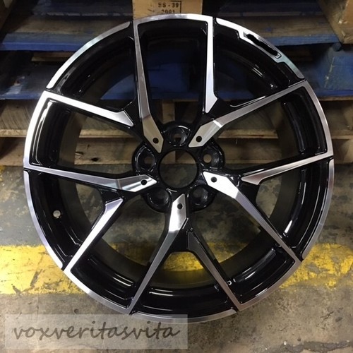 17" BLACK AMG C400 STYLE WHEELS RIMS FITS MERCEDES BENZ SLK320 SLK300 ...