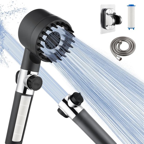 Drivse iondrops Filtered Shower Head with Handheld,High Pressure ...