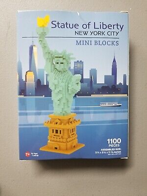 Statue of Liberty Mini Blocks Set (1100 PCS), Educational Architecture ...