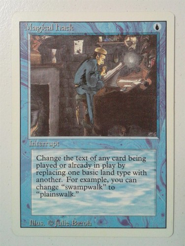 Magical Hack *Rare* Magic MtG x1 Revised SP | eBay