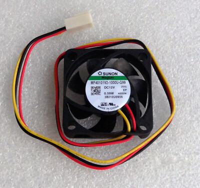Sunon 40mm x 10mm Quiet MagLev Fan 3 Pin 12V Vapo Bearing MF40101V2 ...
