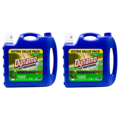 2PK Dynamo Professional Deep Clean Liquid Laundry Detergent Stain ...