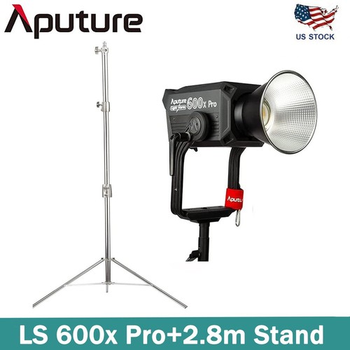 Aputure LS 600x Pro+2.8m Stand LED Video Light 600W Bi-Color 2700K ...