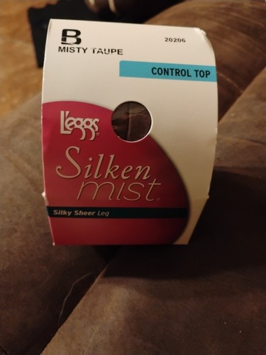 L'eggs Silken Mist Control Top Wicking Silky Sheer Leg MISTY TAUPE ...