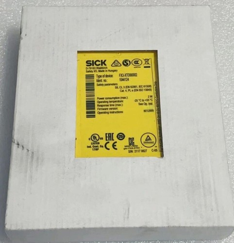 Sick FX3-XTDI80002 V2 Safety relay New In Box FX3-XTDI80002 V2 | eBay