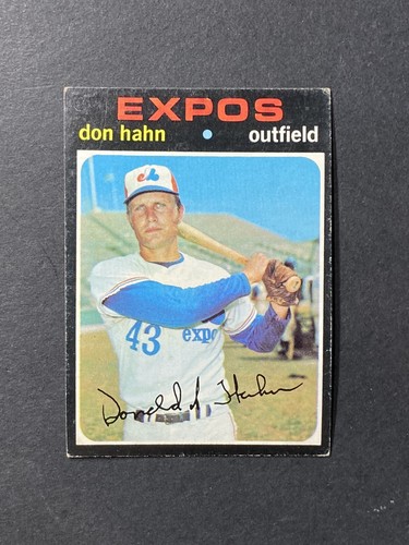 1971 Topps - #94 Don Hahn (RC) VG | eBay