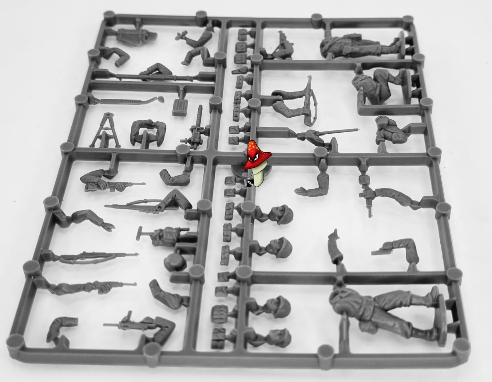 Perry miniatures WW2 US Infantry 1942-45 1 x command sprue unboxed 28mm ...