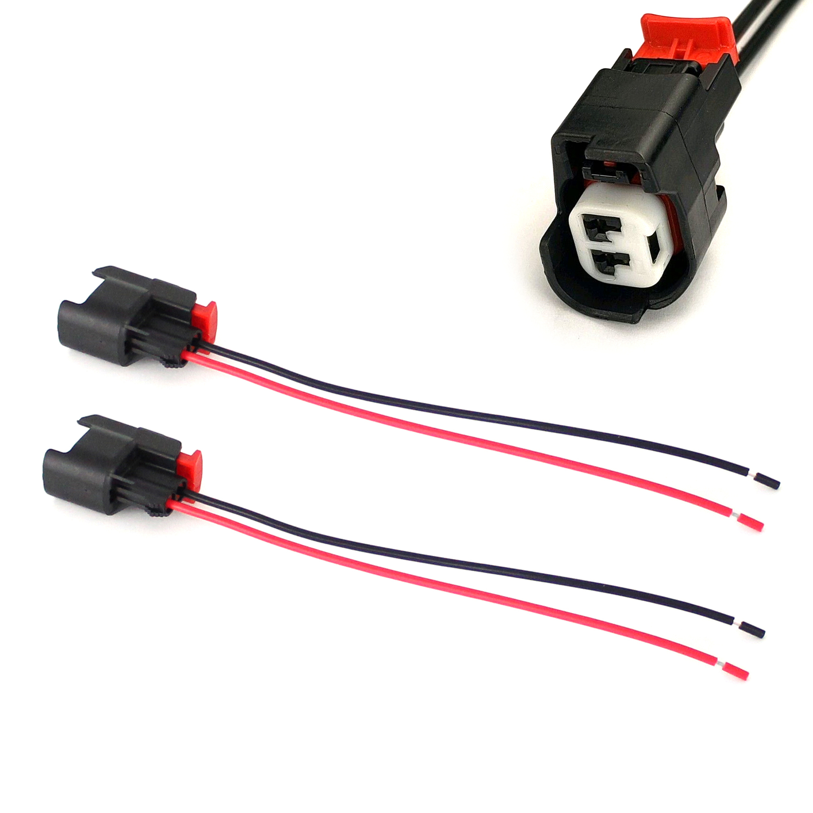 2 License Plate Light/Lamp Connector Wiring Pigtails For Jeep Dodge ...