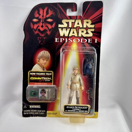 Star Wars Episode 1 CommTech Chip Anakin Skywalker Tatooine Figure ...