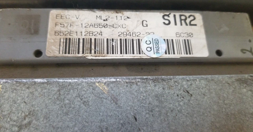 1996 Ford Ranger Mazda B4000 ecm ecu computer F57F-12A650-CXC **Tested ...