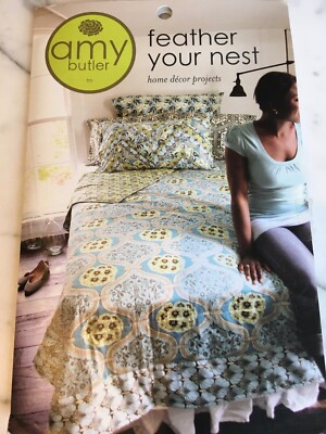 Amy Butler Feather Your Nest Bedding Sewing Pattern | eBay