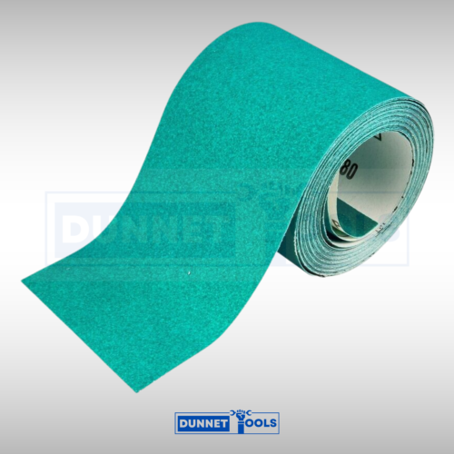 Sand Paper 80 Grit Aluminium Oxide Roll 115mm x 10m Sanding Finishing ...