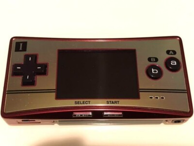 Nintendo Gameboy Micro Console 20th Anniversary Famicom Tested | eBay