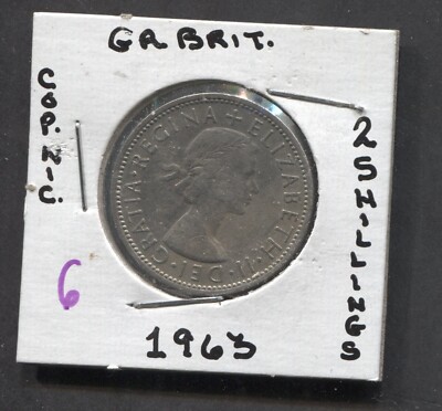 1963-Great Britain-2 Shilling | eBay