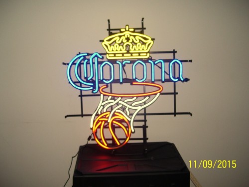 Corona Beer led Sign Basketball NBA | eBay