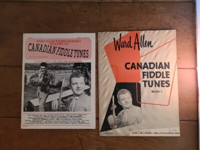 Candian Fiddle Tunes Ward Allen & King Ganam 2 New Music Books (1497 ...