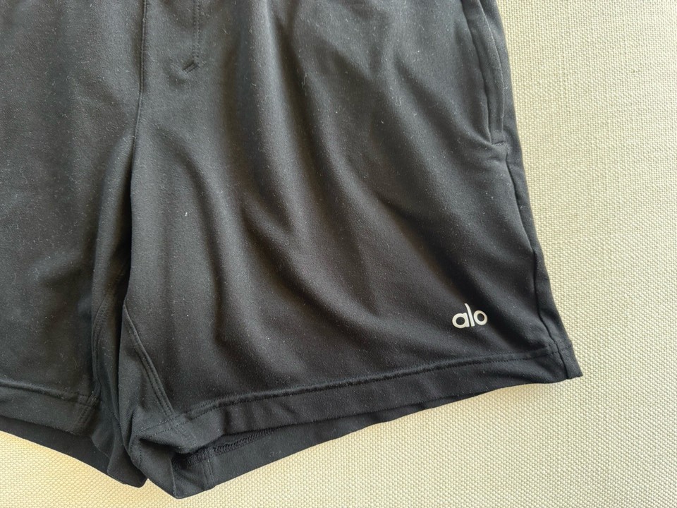 ALO Yoga Men’s 7 Conquer React Performance Short Black Size Small | eBay