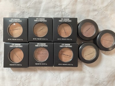 NEW! MAC Eyeshadow orb Satin, Tete-a-tint, Finjan Matte, Soft Brown ...