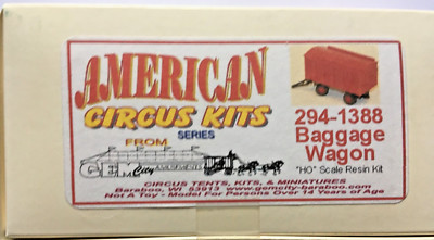HO Scale Gem City/ American, Baggage Wagon for circus. #294-1388 new | eBay
