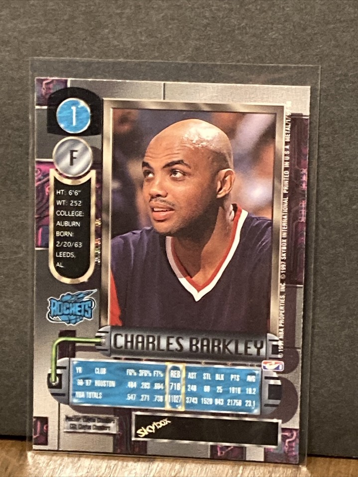 1997-98 Metal Universe #1 Charles Barkley | eBay
