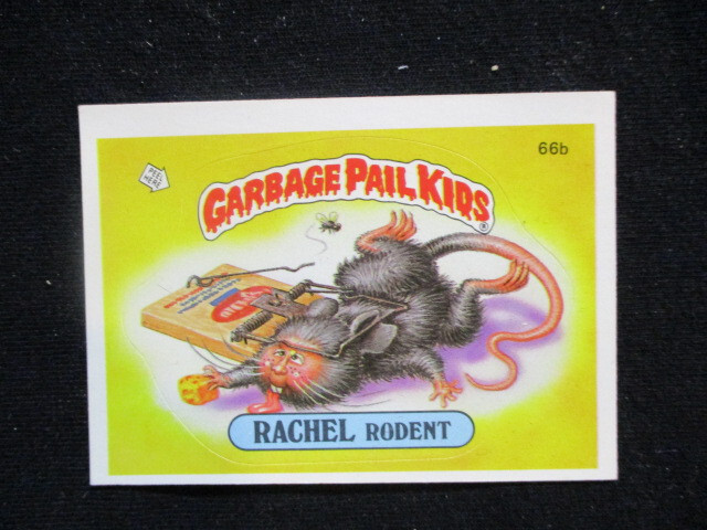 1985 Topps Garbage Pail Kids Series 2 #66b Rachel Rodent | eBay