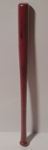 Louisville Slugger Novelty Wood Mini Bat 18" Red Sealed | eBay