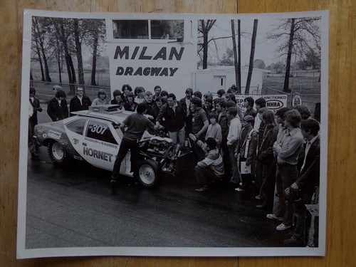 1970s Drag Racing-MASKIN & KANNERS-AMC-"HORNET X"-MILAN DRAGWAY ...