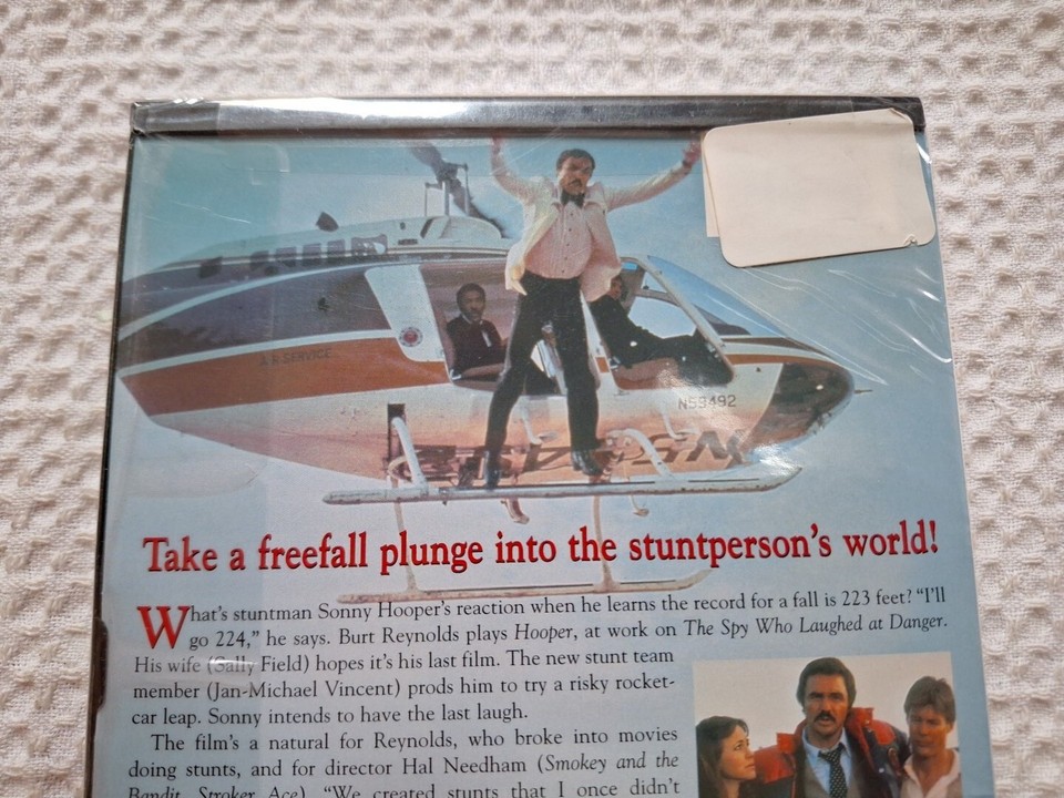 Hooper (DVD, 1998 Full-screen) Burt Reynolds Rare NEW Sealed Free ...