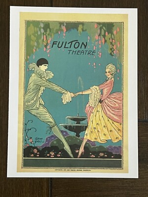 POSTCARD NEW YORK, NEW YORK CITY- PLAYBILL, FULTON THEATRE “OH, PLEASE ...