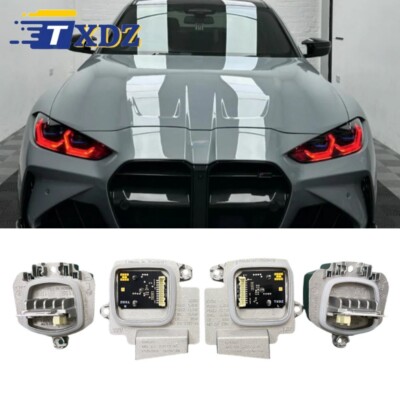 RED DRL LED Control Unit For BMW G80 M3 G82 M4 G22 Laser Headlight ...