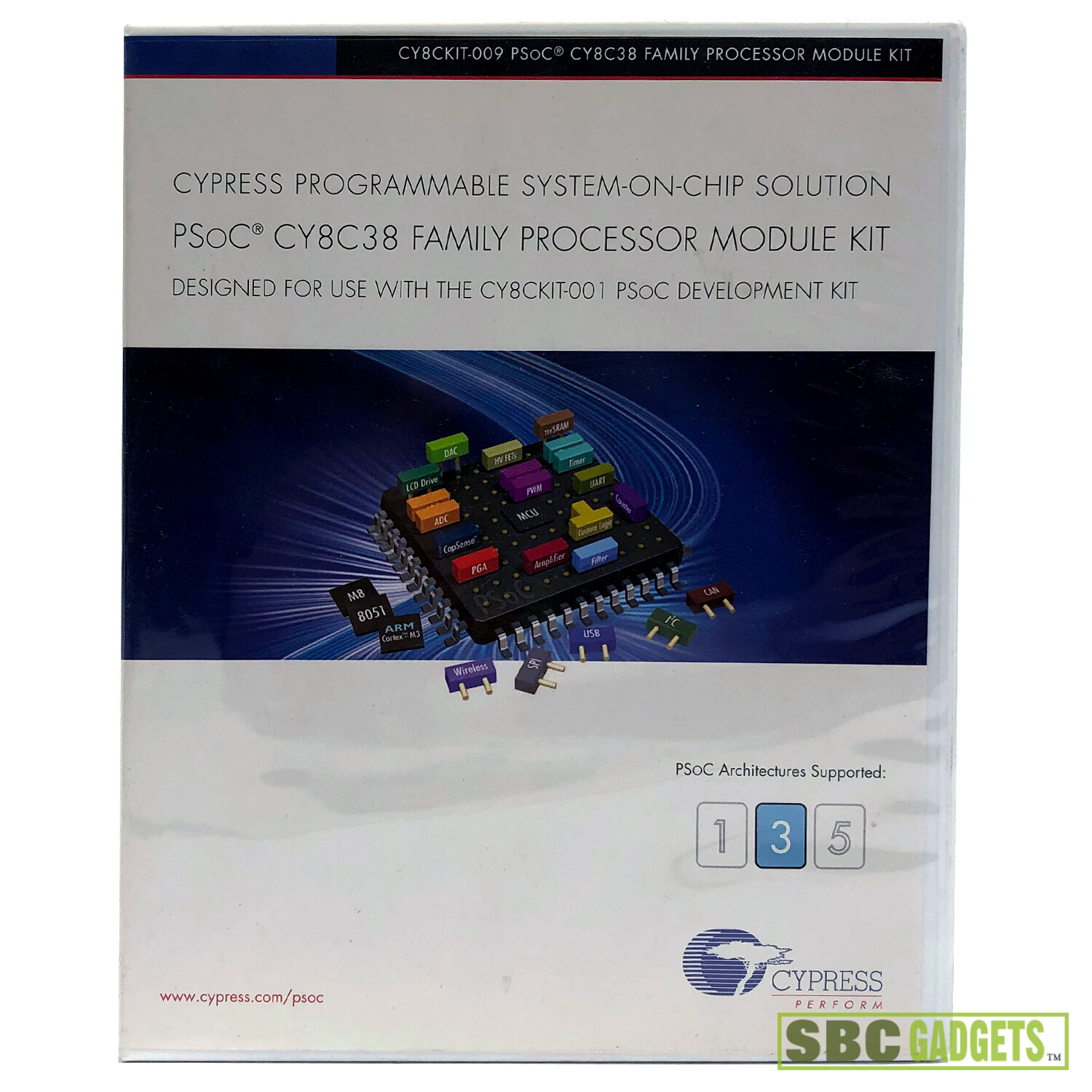 Cypress PSoC CYC38 Family Processor Module Kit For CY8CKIT-001 | eBay