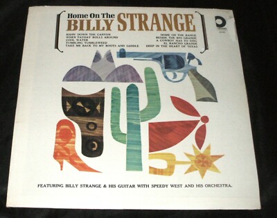 BILLY STRANGE Home on the Billy Strange LP ORIGINAL 1962 MONO NEW STILL ...