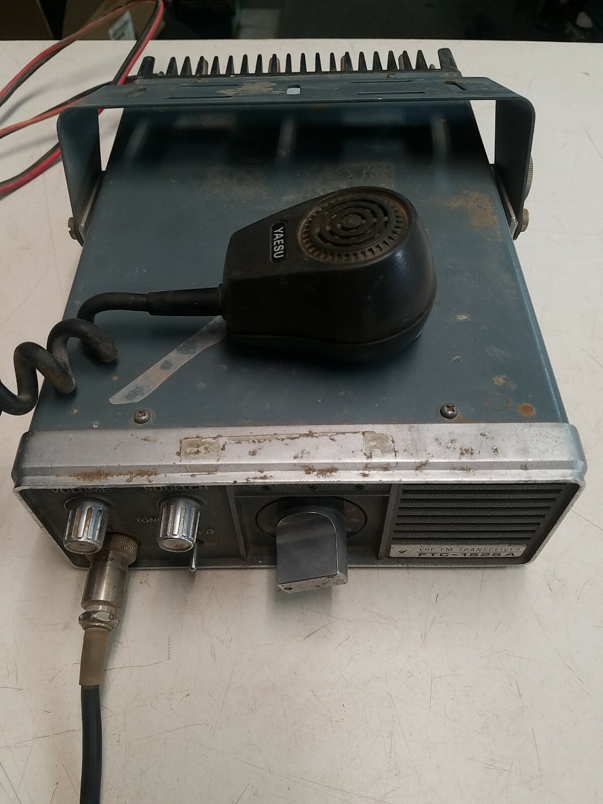 YAESU VHF FM TRANSCEIVER VINTAGE RADIO FTC-1525A 2 WAY CB | eBay