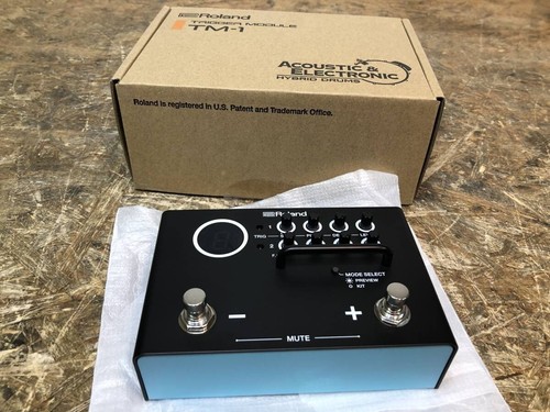 Roland TM-1 Hybrid Electric Drum Trigger Module/Sound Module Completed ...