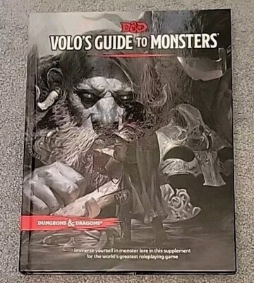 Volo's Guide to Monsters - Dungeons and Dragons D&D 5e Hard Cover | eBay