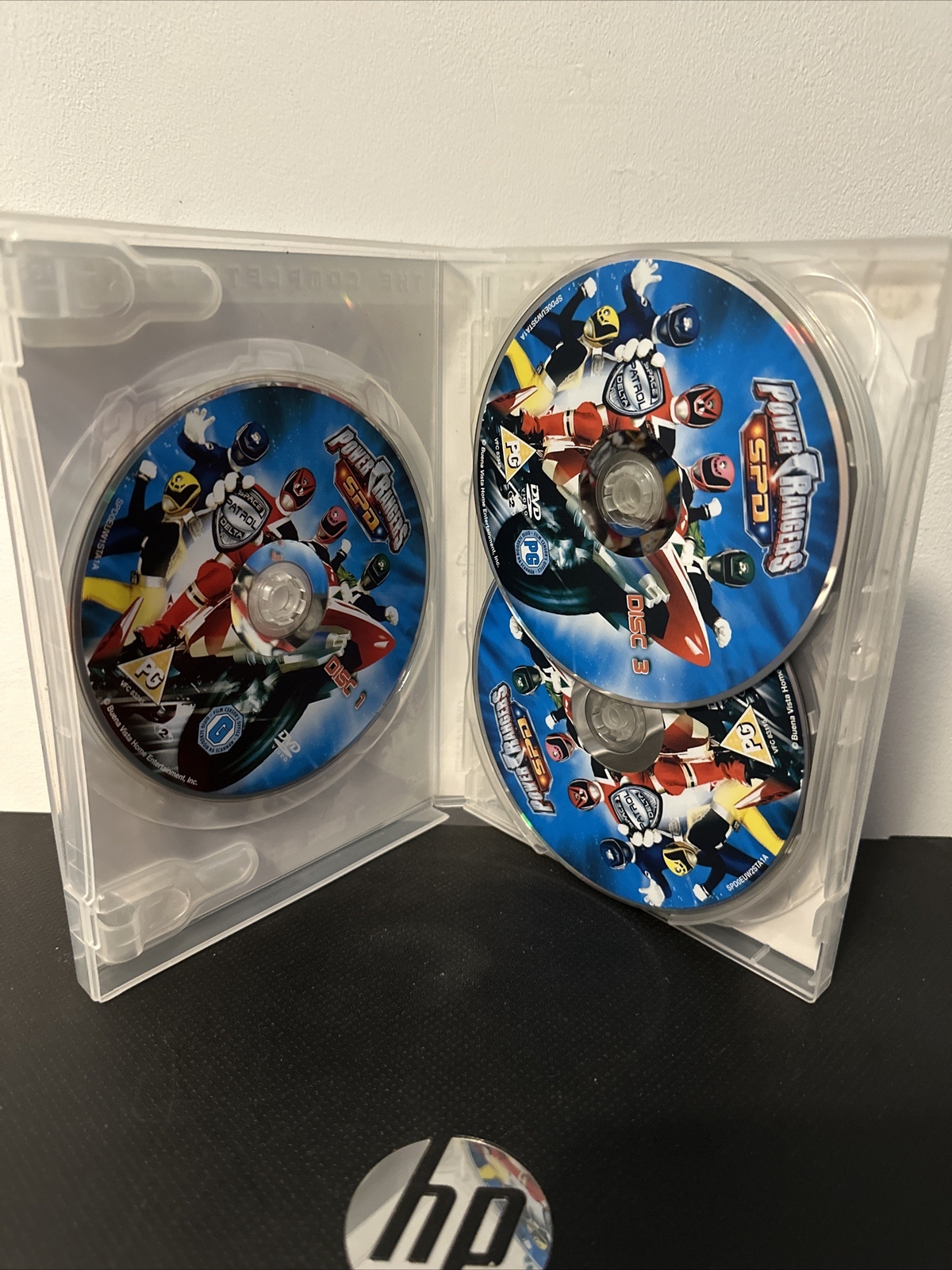 Power Rangers SPD (The Complete Series) PAL R2 DVD BOXSET - Discs 1-5 ...