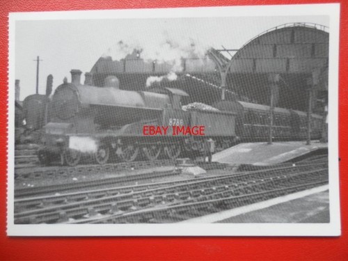 POSTCARD LNER COFFEE POT LOCO NO 8786 AT MANCHESTER EXCHANGE RAILWAY ...