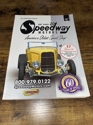 Vintage 2012 Street Rod Catalog Speedway Motors Book | eBay