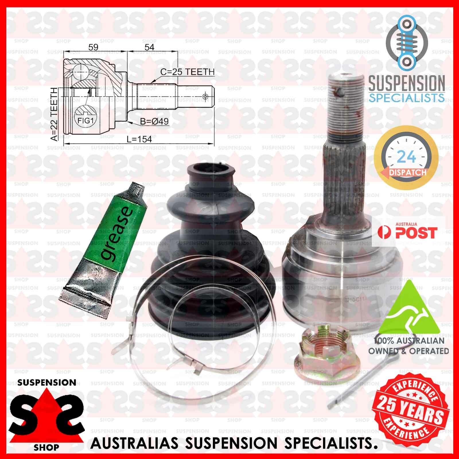 Front Axle Joint Kit, Drive Shaft Suit NISSAN Note 1.5 4WD NOTE (E11 ...